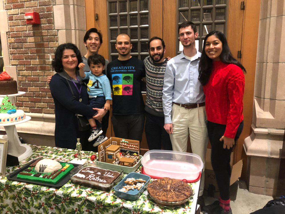 Our cake won the second place at the Bioengineering holiday party ...